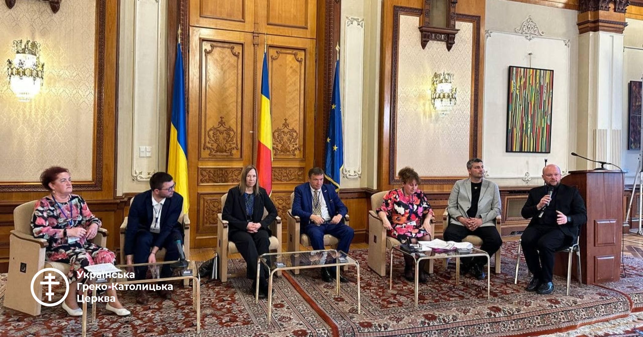 Reverend Stepan Sus at the Ukrainian World Congress Summit: The task of ...